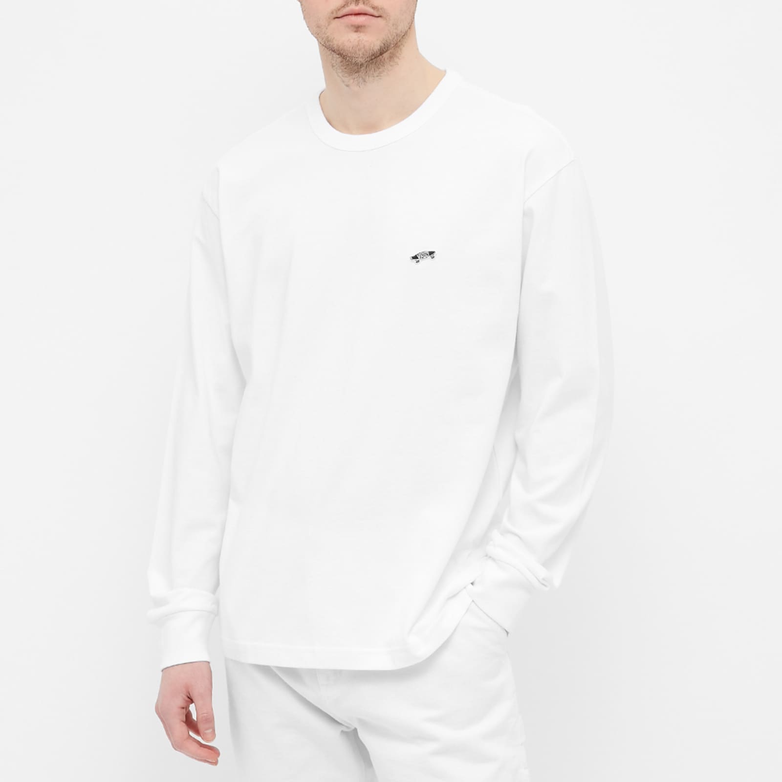 Vans Vault Long Sleeve OG Basic T-Shirt White | END. (TW)
