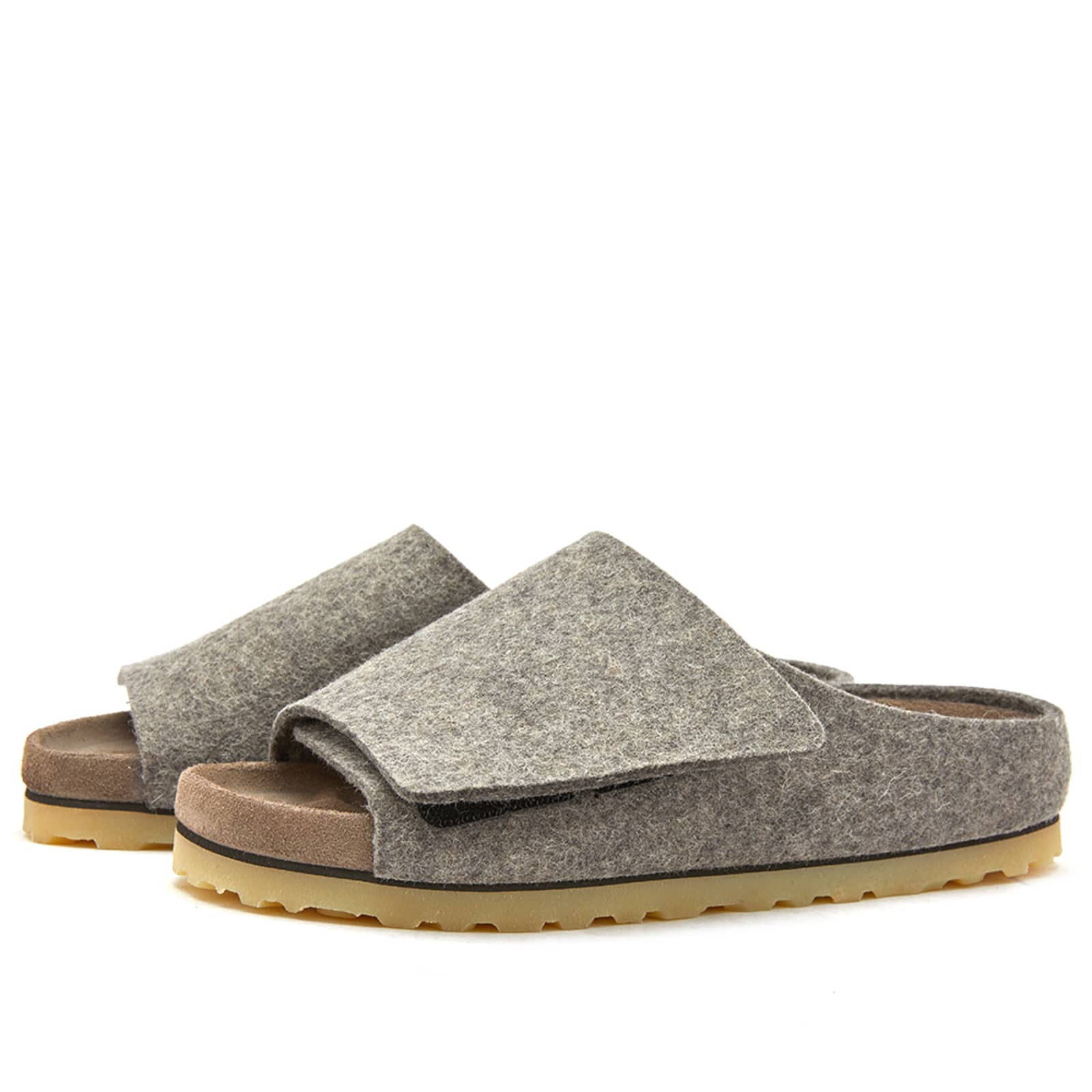Fear of God x Birkenstock The Los Feliz - Wool Felt Ash Melange | END. (CA)