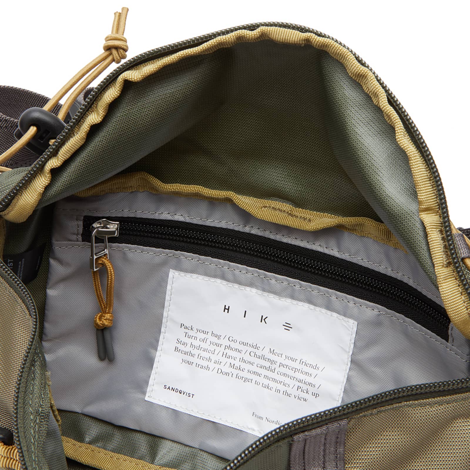 Sandqvist Allterrain Hike Cross Body Bag Multi Trekk Green | END. (CN)