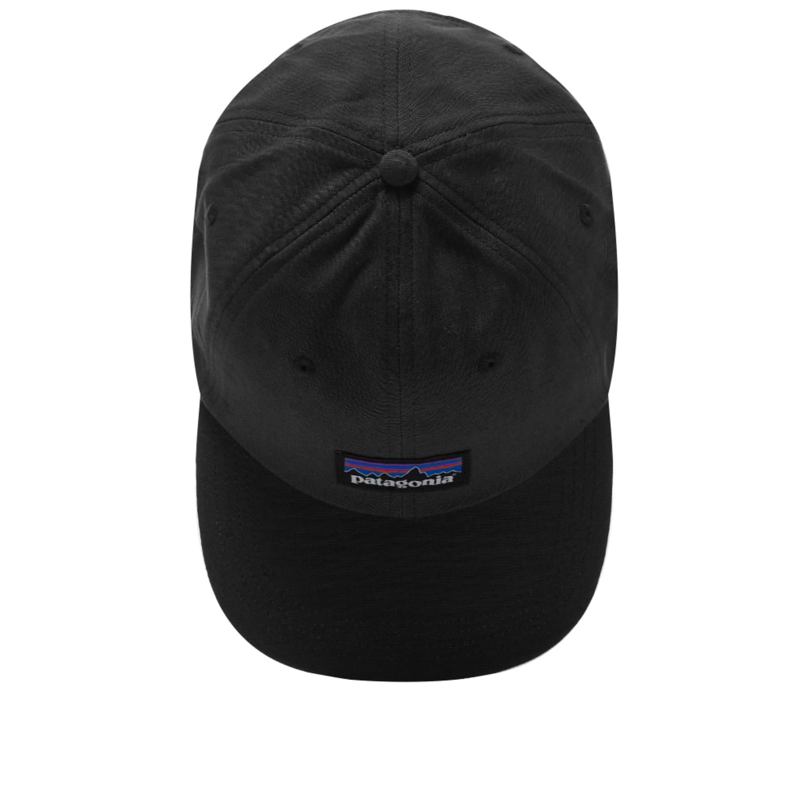 Patagonia P-6 Label Trad Cap Black | END.