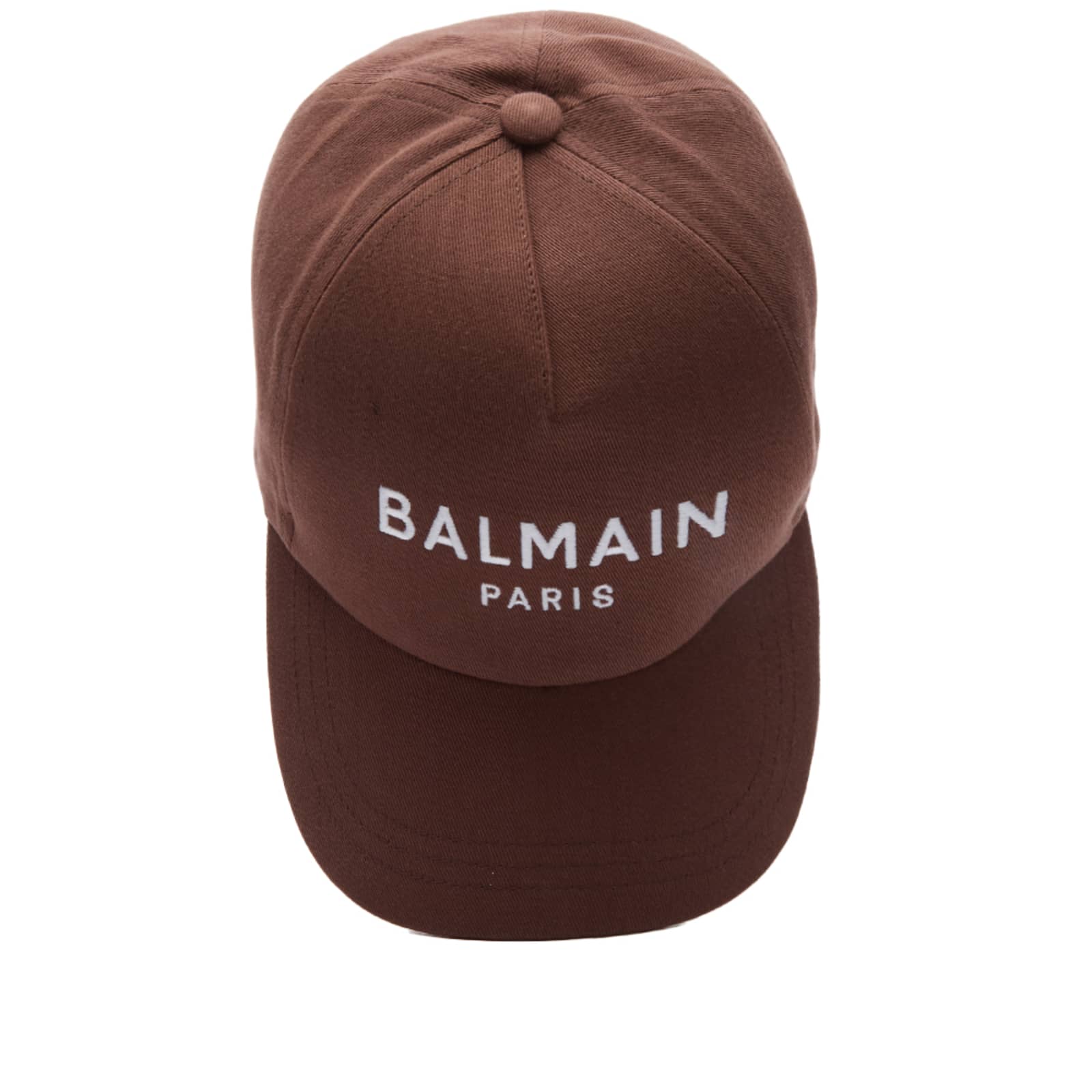 Balmain Paris Logo Cap Brown & White | END. (GB)