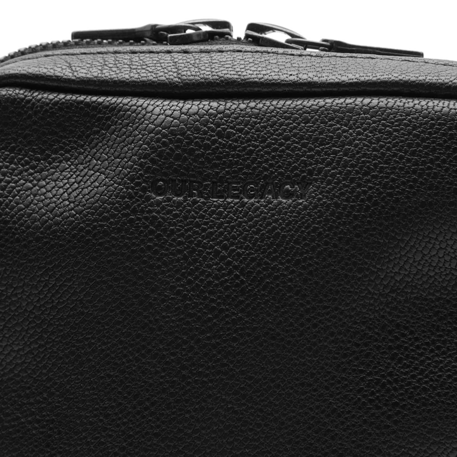 Our Legacy Delay Cross Body Bag Black Leather END SG our-legacy-delay-cross-body-bag-black-leather-end-sg