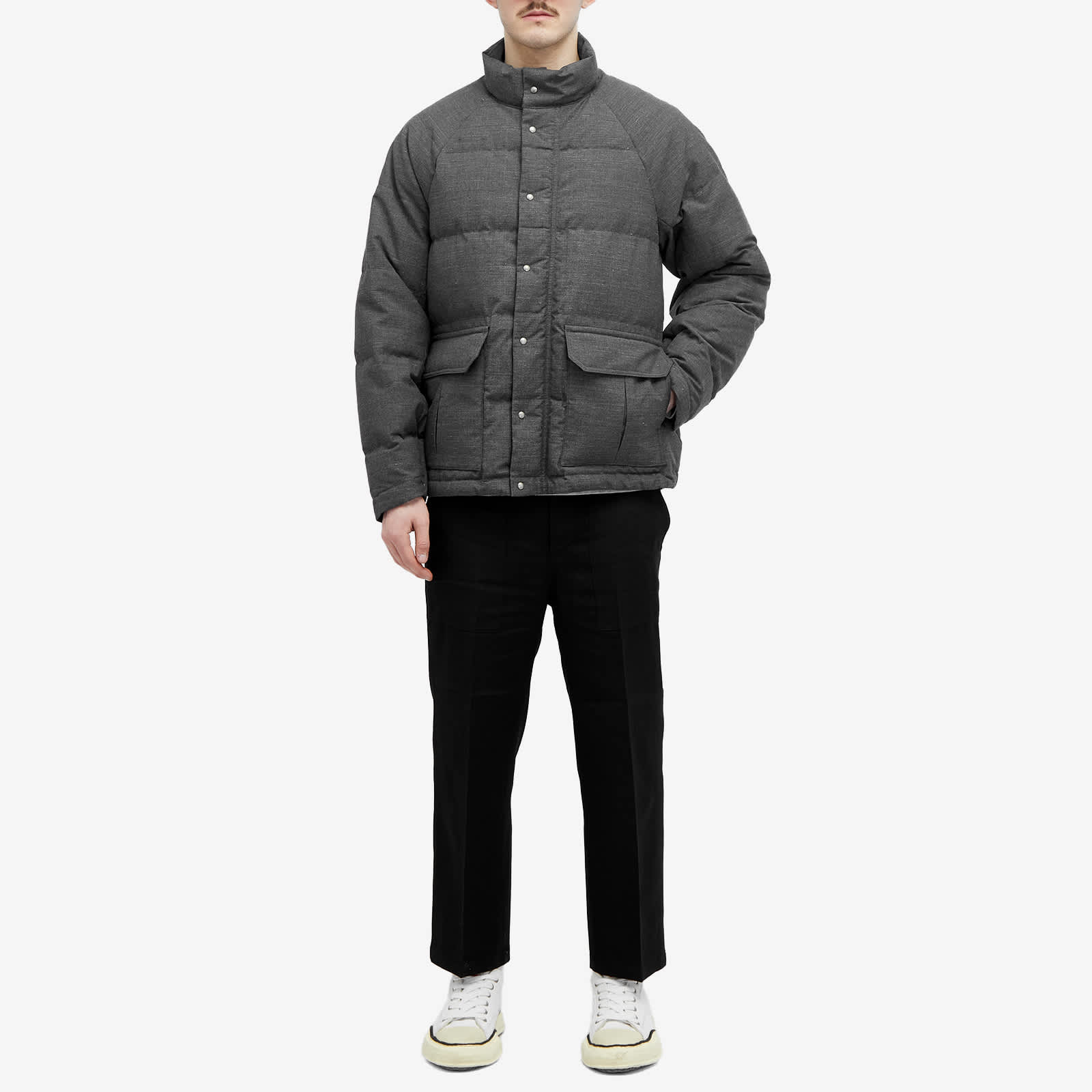 Visvim Ulmer Down Jacket Grey | END.