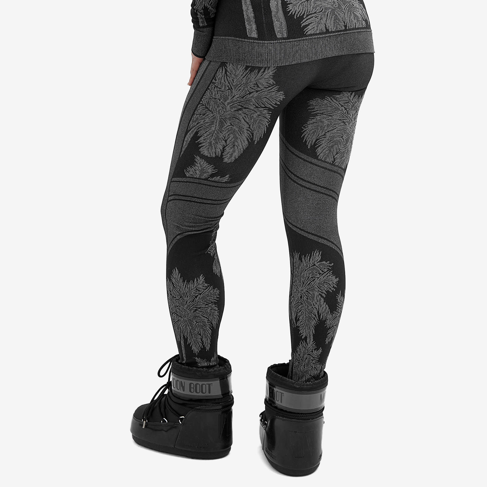 Palm Angels Palm Base Layer Ski Bottom Black | END.