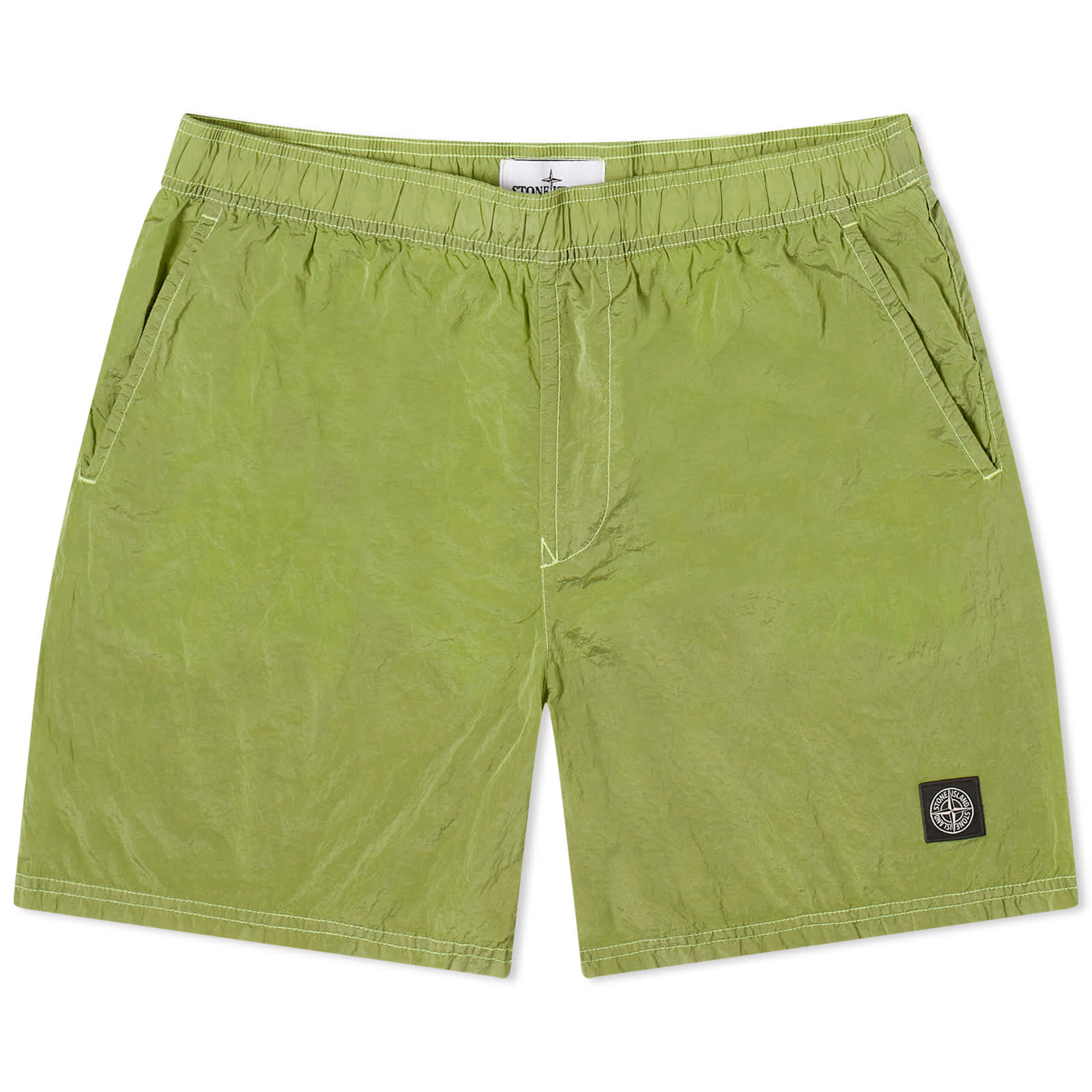 Stone Island Nylon Metal Shorts Lemon | END. (US)