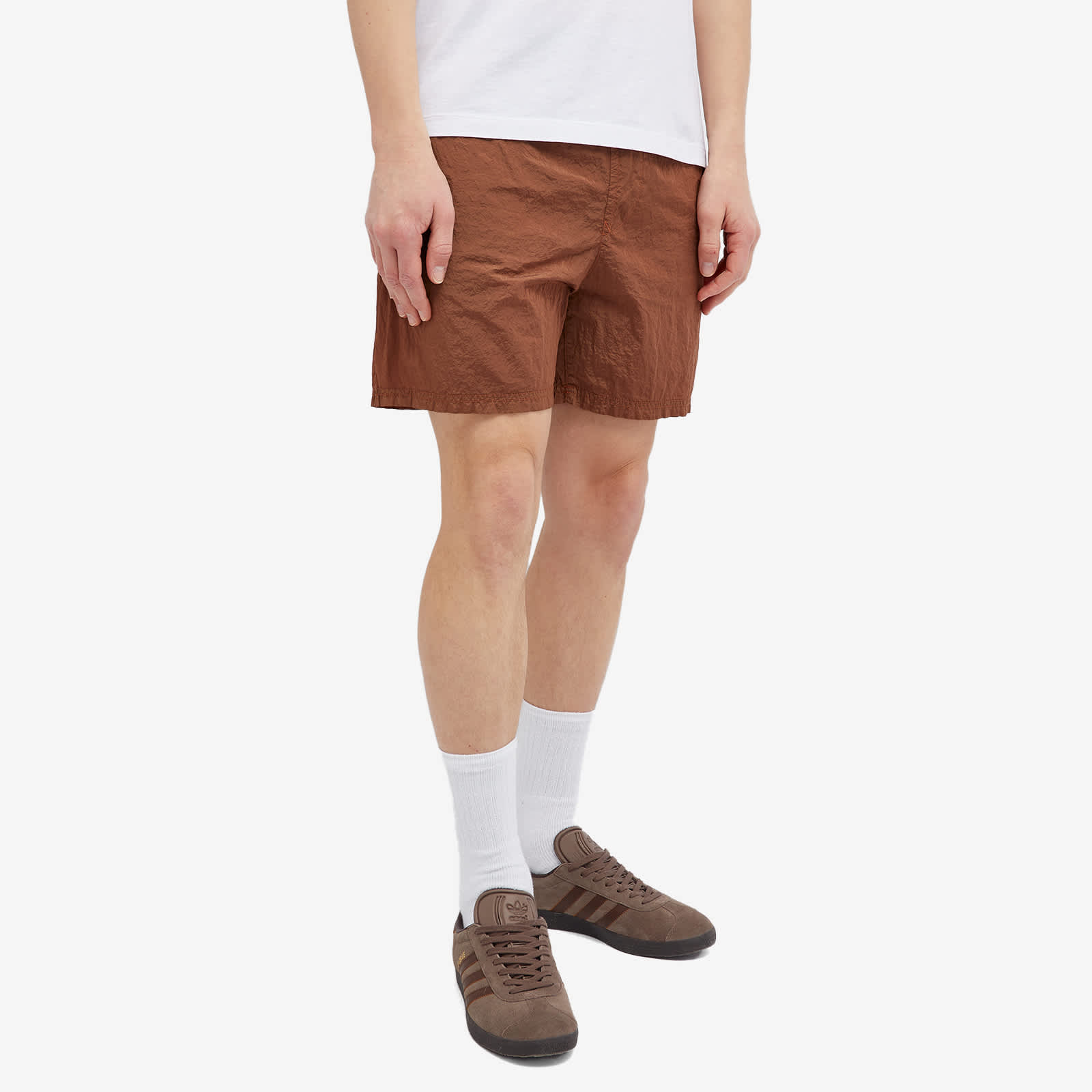 Stone Island Nylon Metal Shorts Rust | END. (GB)
