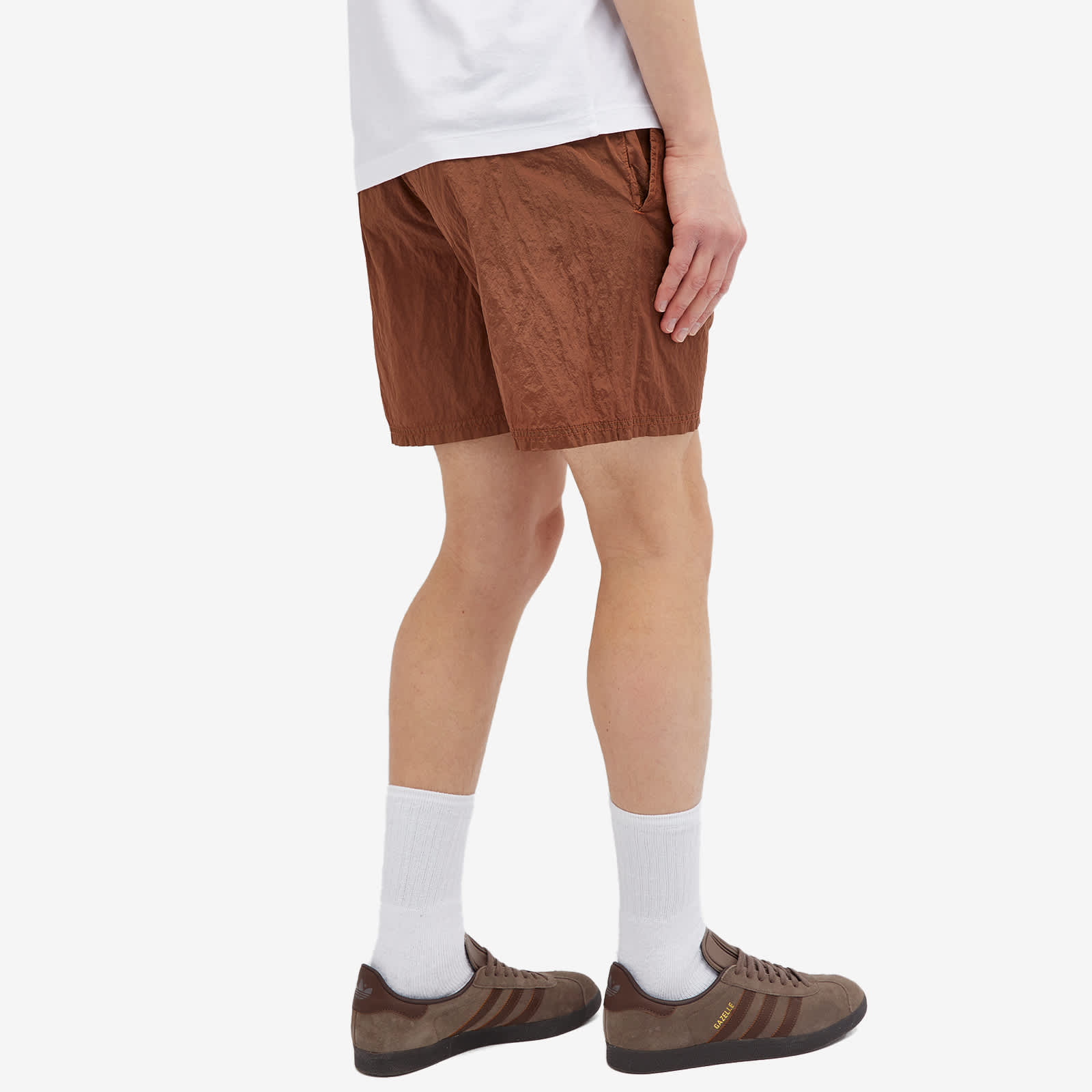 Stone Island Nylon Metal Shorts Rust | END. (GB)