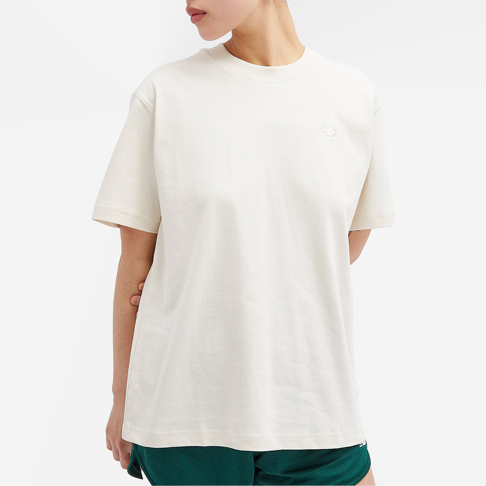 New Balance NB Athletics Jersey T-Shirt Linen | END. (US)