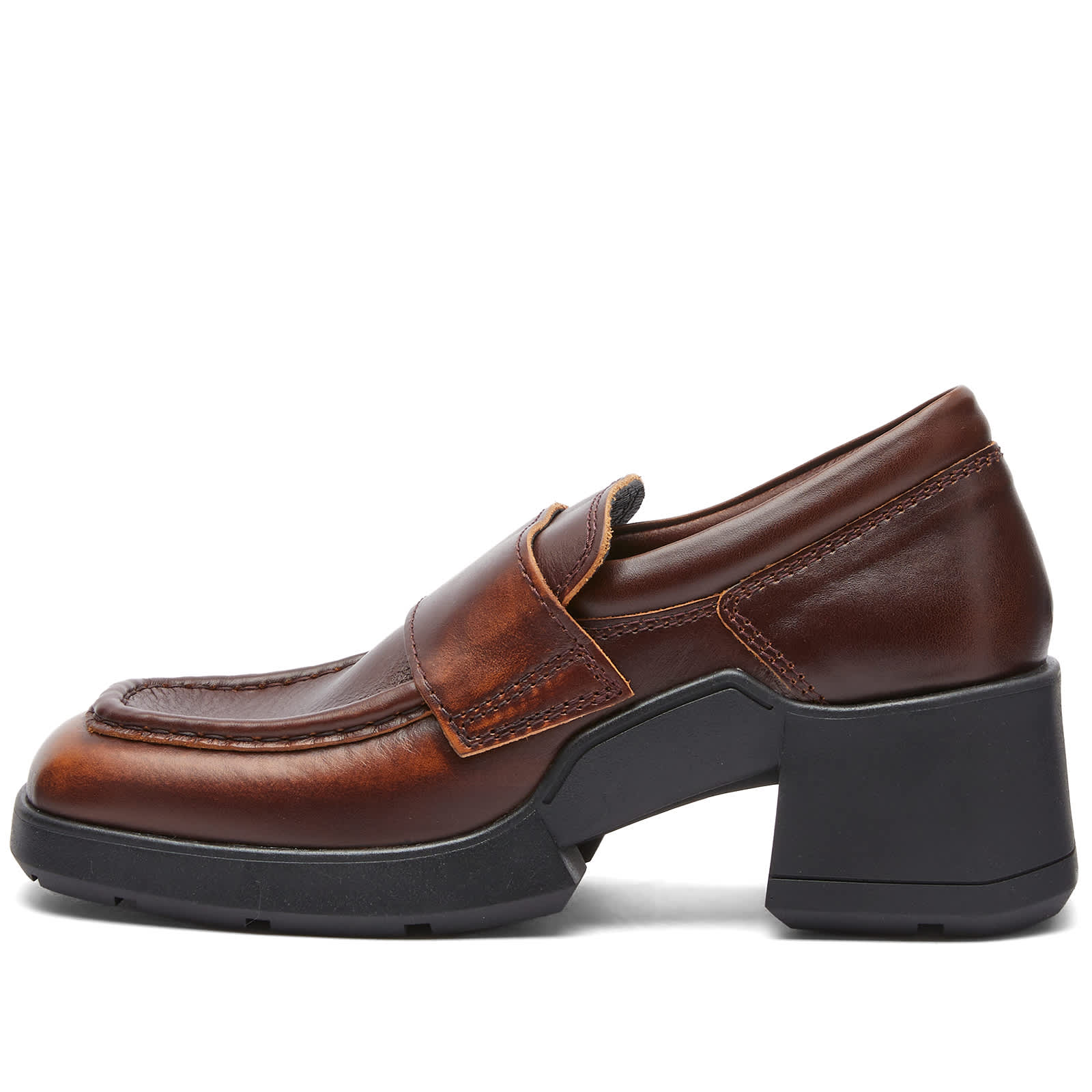 MIISTA Billie Chunky Loafer Brown | END.