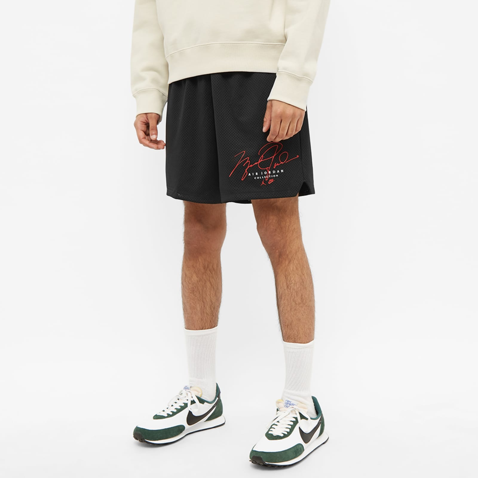 Air Jordan Graphic Mesh Short Black | END. (NL)