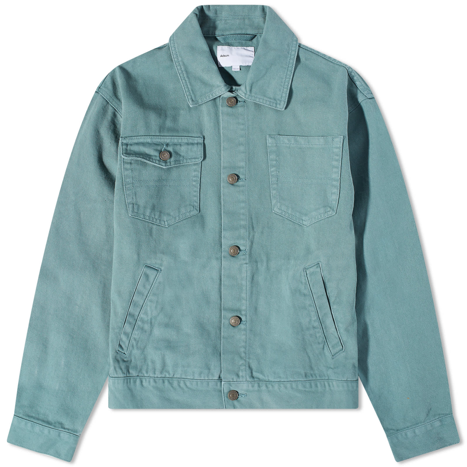 Adsum Overdyed Denim Jacket Gazer Slate | END. (US)
