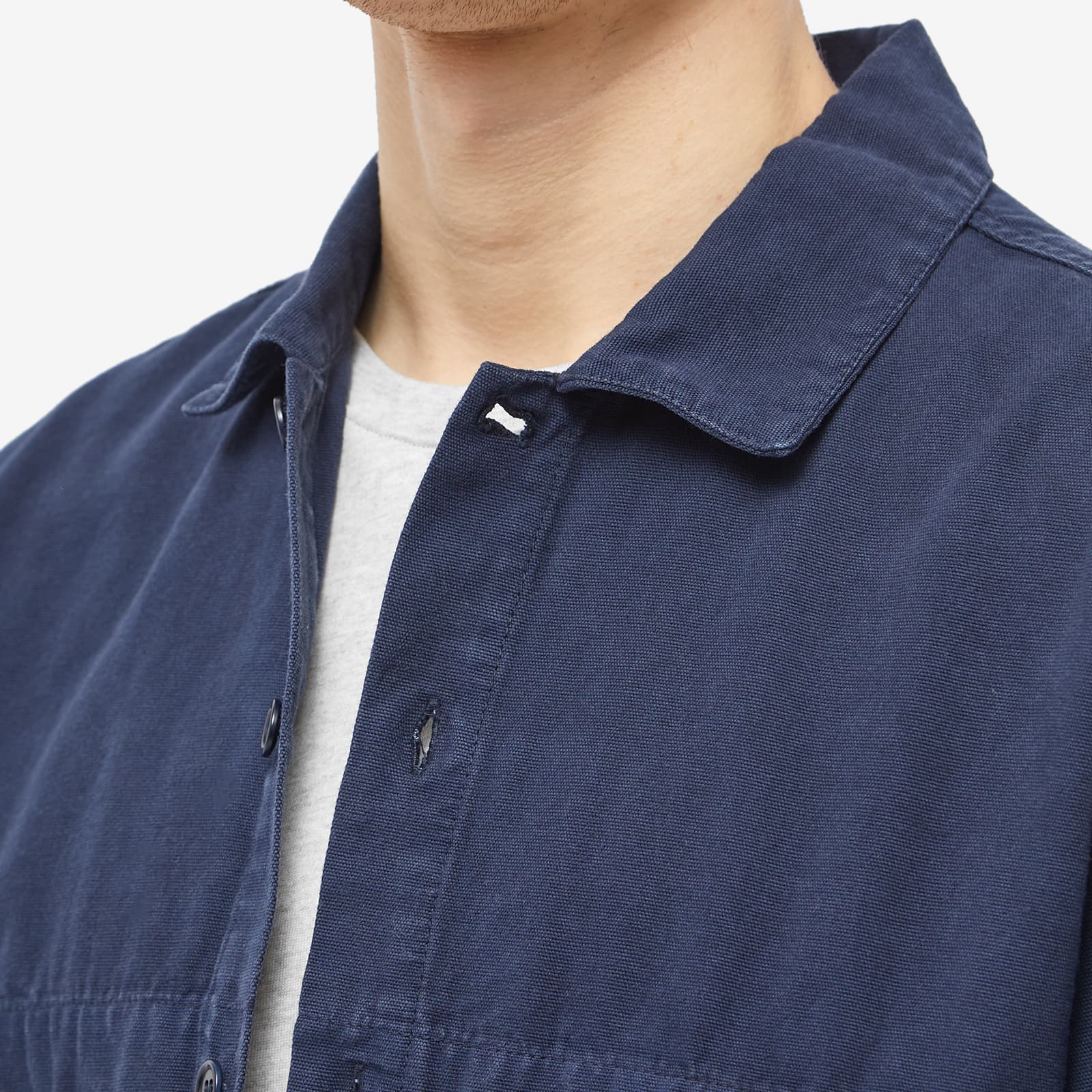 YMC Doc Savage Overshirt Navy | END. (US)