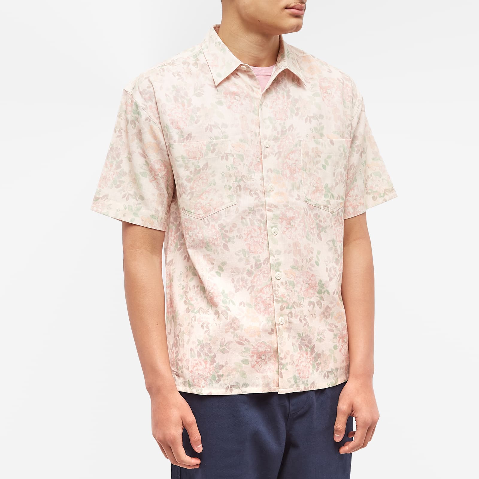 YMC Mitchum Short Sleeve Shirt Multi | END. (US)
