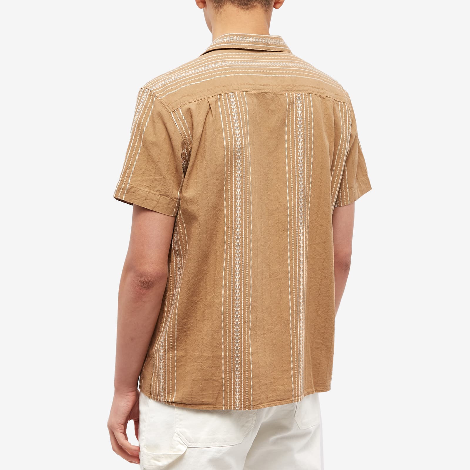 YMC Malick Vacation Shirt Brown | END. (US)