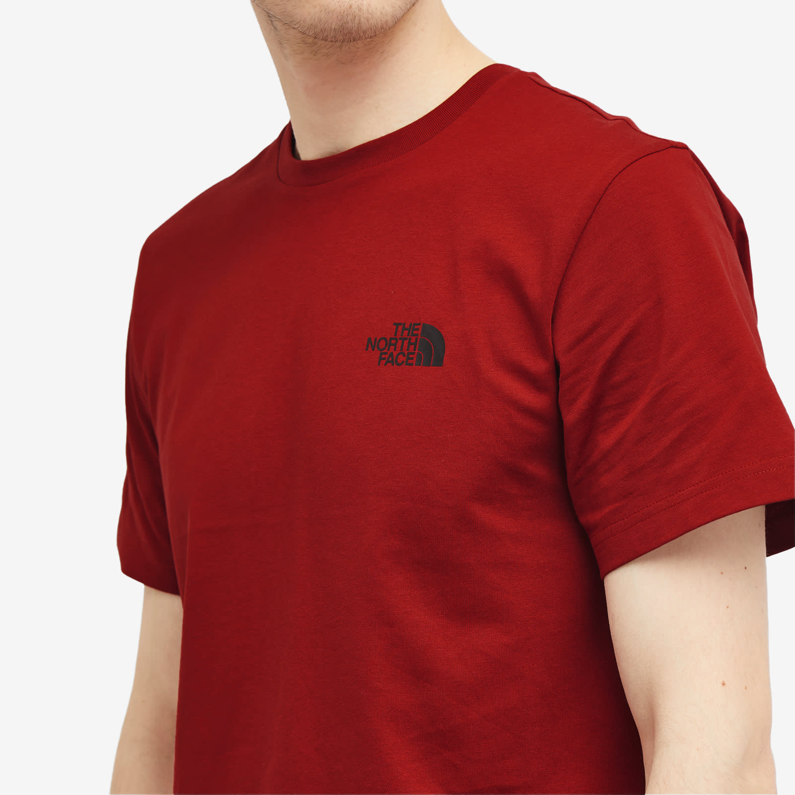 The North Face Simple Dome T-Shirt Iron Red | END.