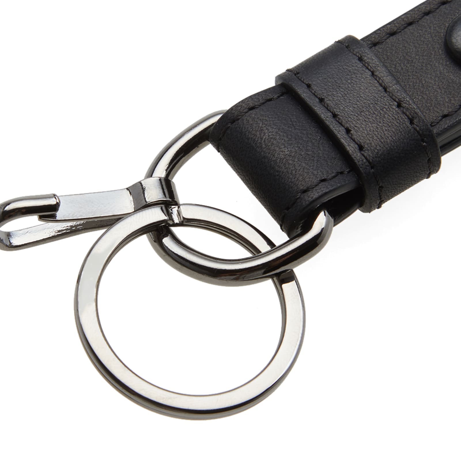 Maison Margiela 11 Punch Hole Keyring Black | END.