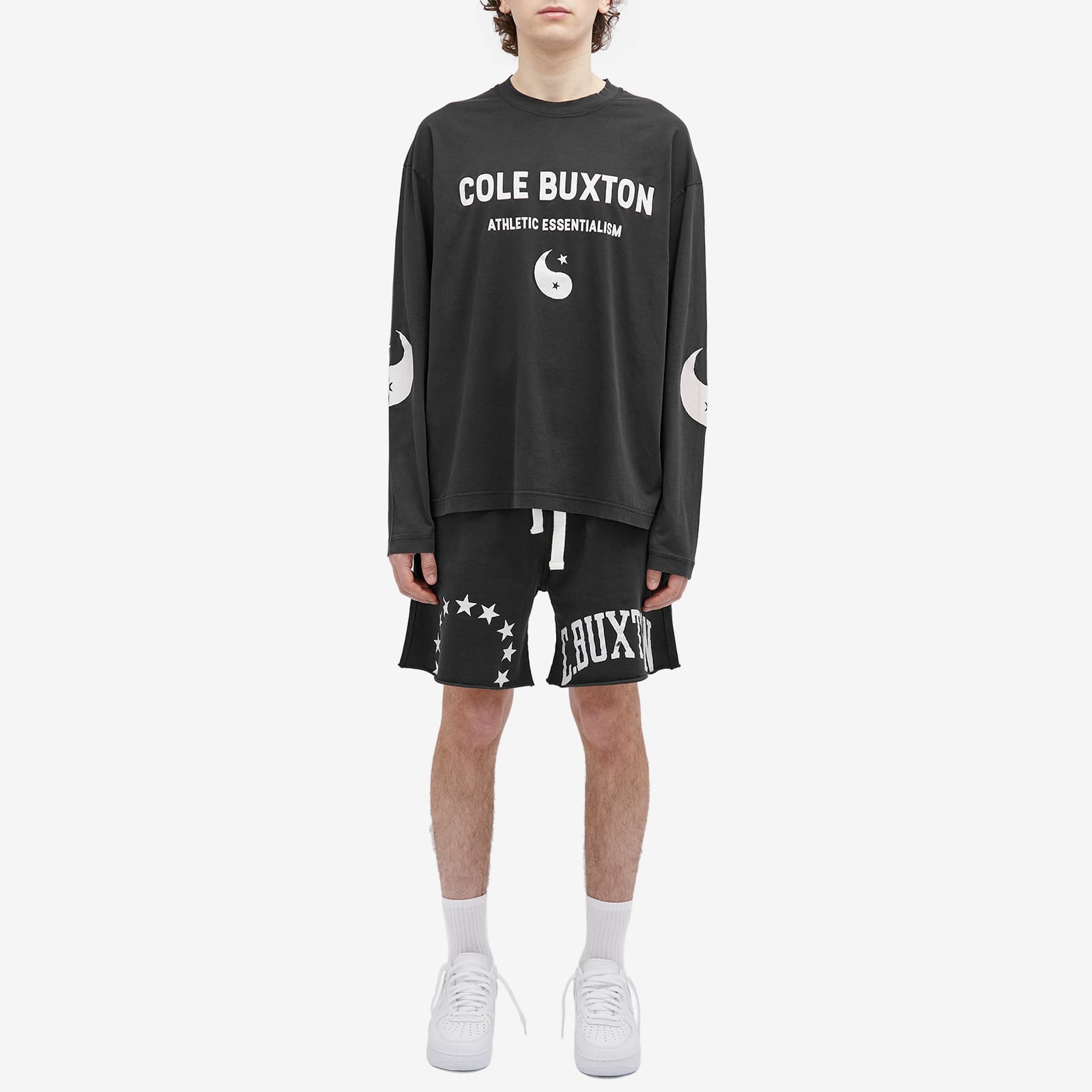 Cole Buxton Yingyang Long Sleeve T-Shirt Vintage Black | END. (GB)