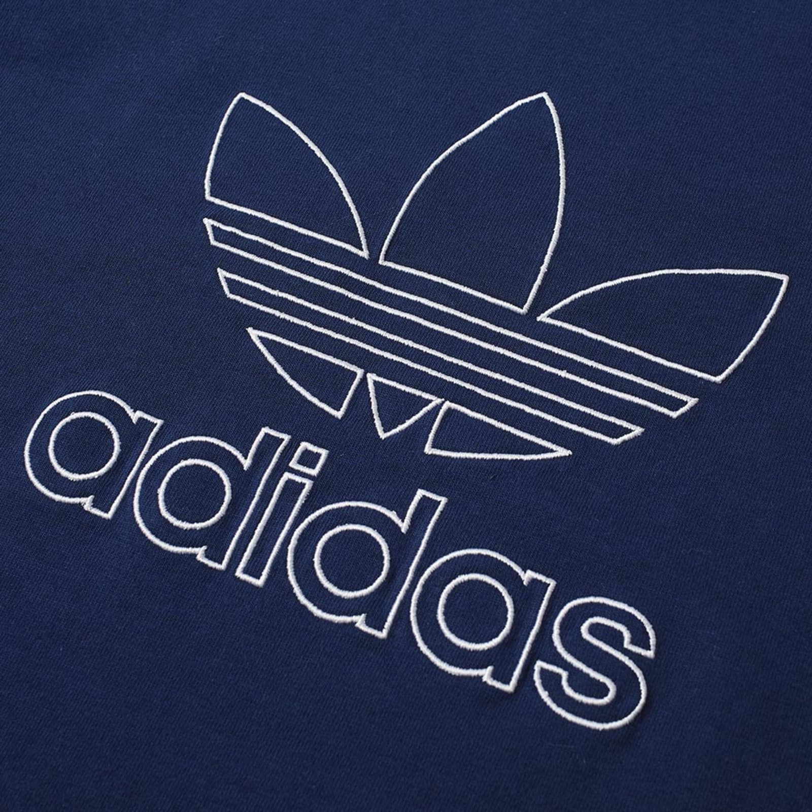 Adidas Outline Tee Collegiate Navy | END. (US)