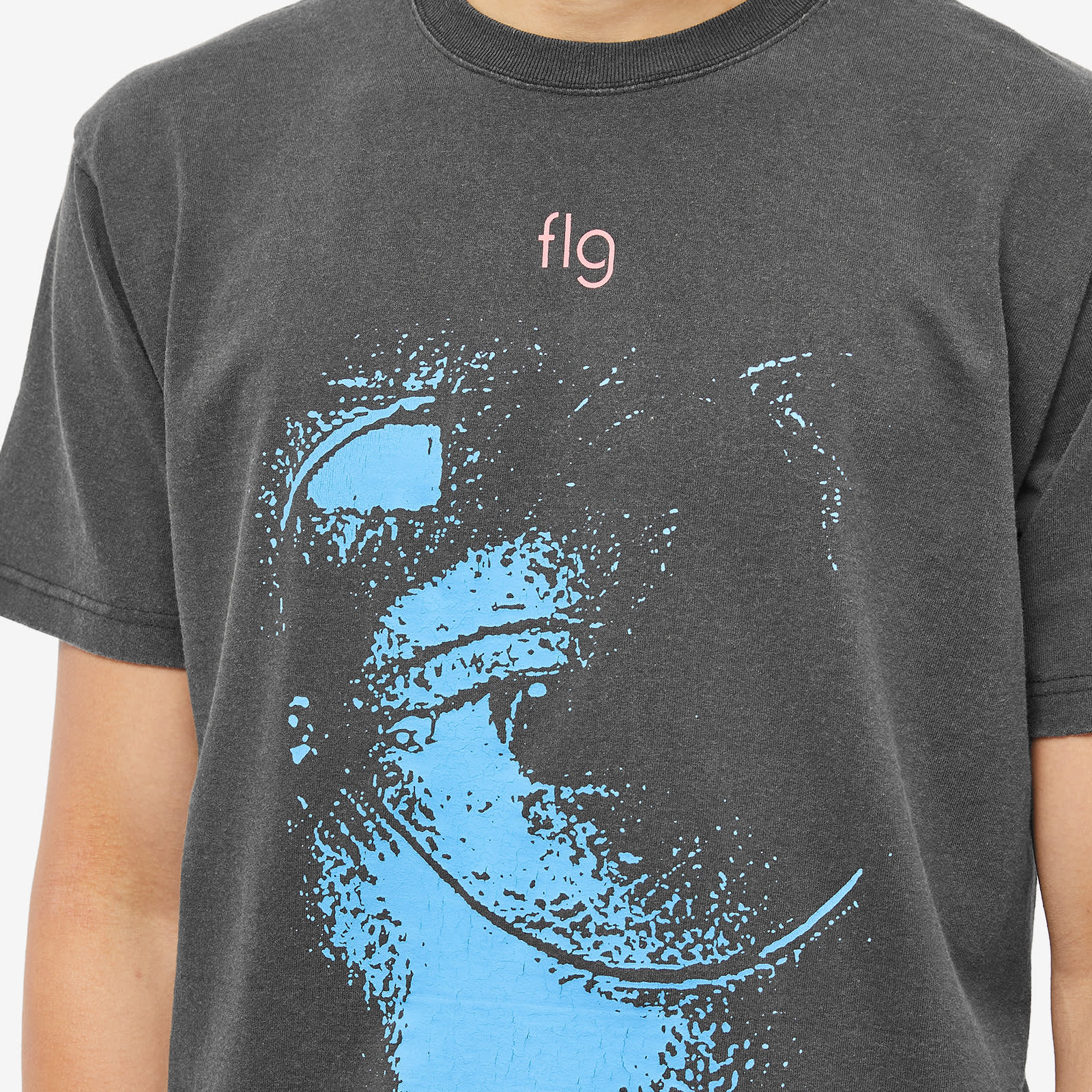 Flagstuff FLG Logo Tee Black | END. (GB)