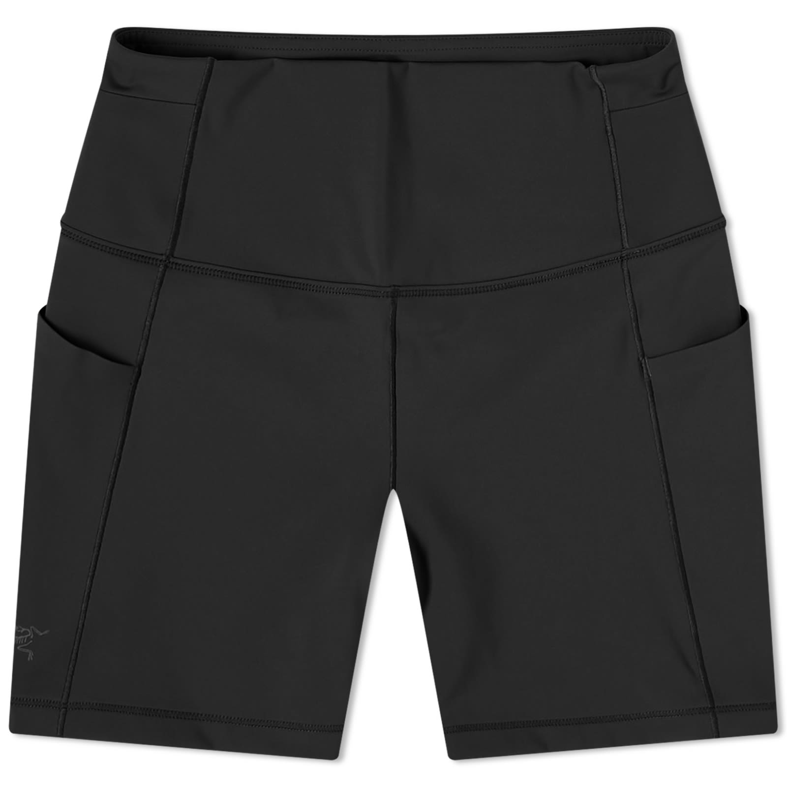 Arc'teryx Essent High Rise Cycling Shorts Black | END. (GB)