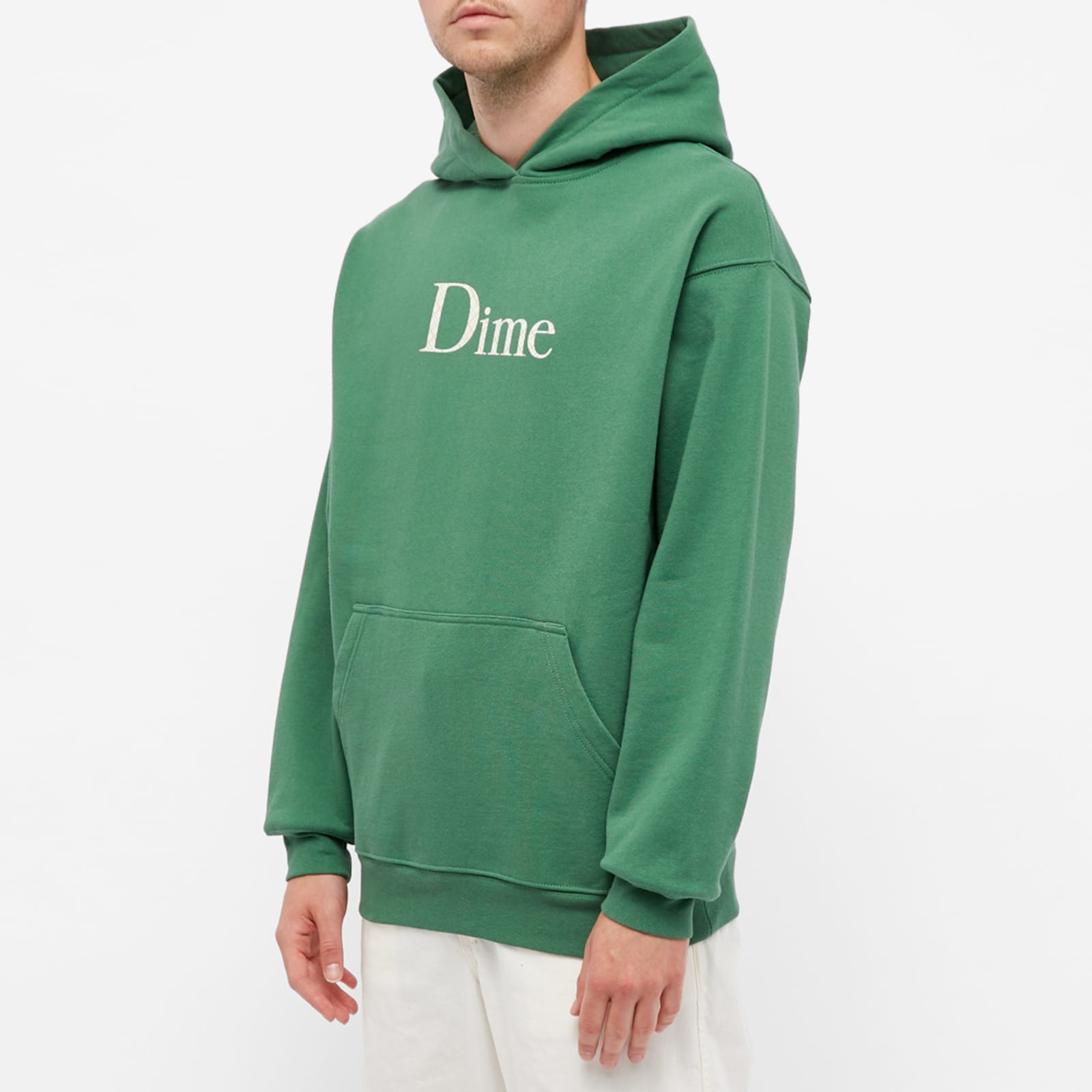 Dime Classic Plaid Logo Hoodie Green | END. (HK)