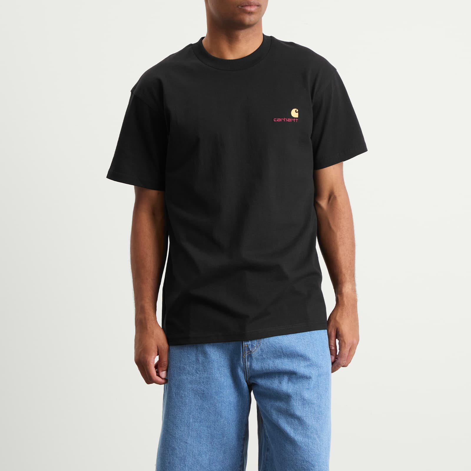 Carhartt WIP American Script T-Shirt Black | END. (US)