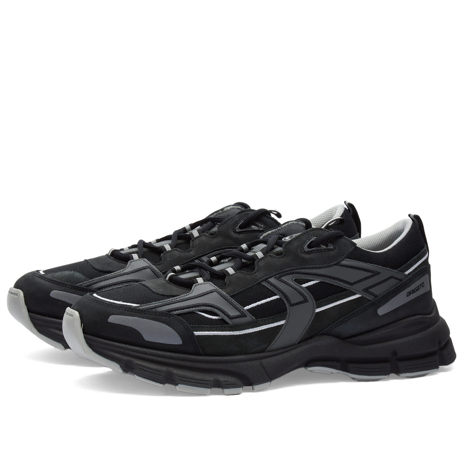 Axel Arigato Marathon R-trail Sneaker Black & Dark Grey | END. (US)