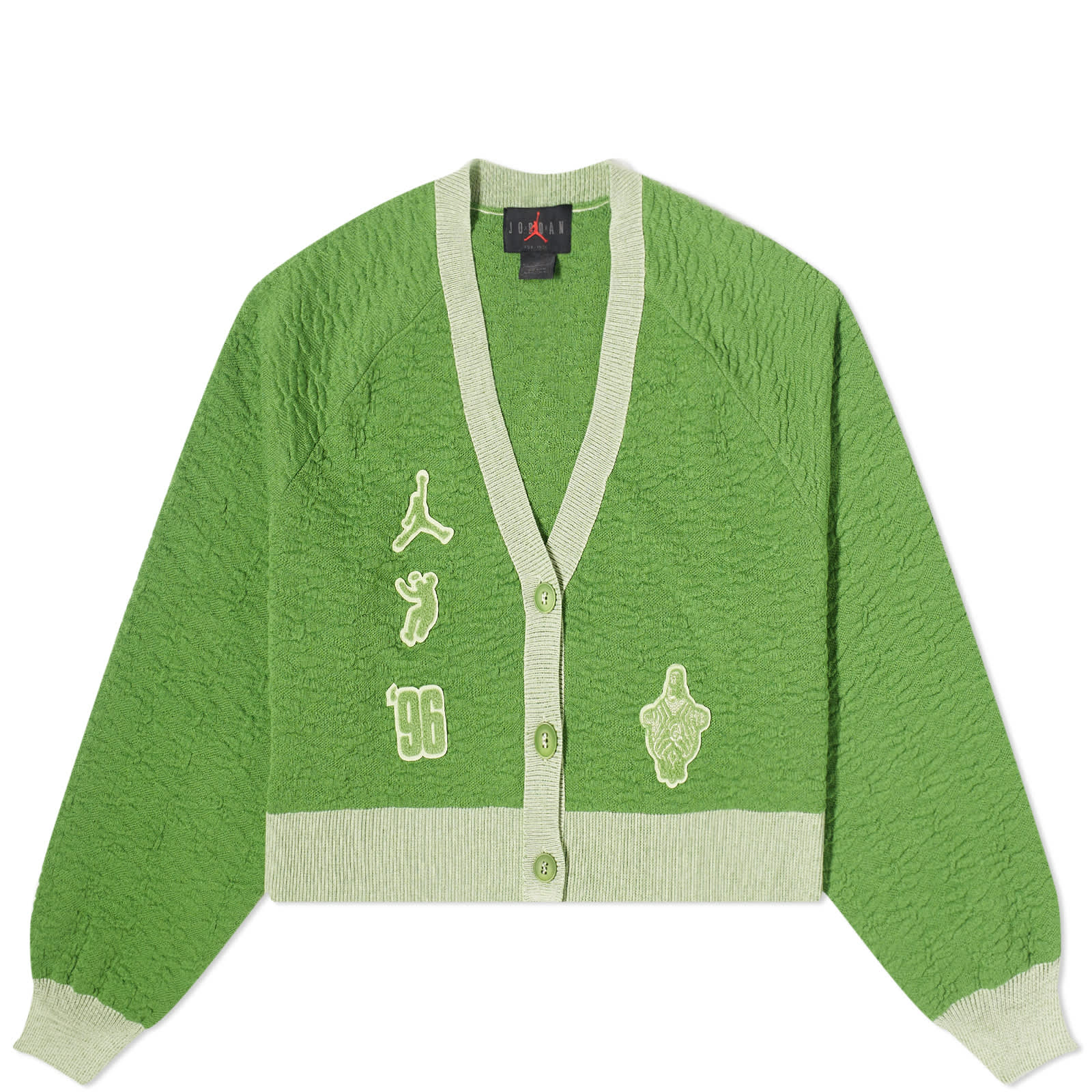 Air Jordan x Union Cardigan W Chlorophyll & Lime Ice | END. (GB)