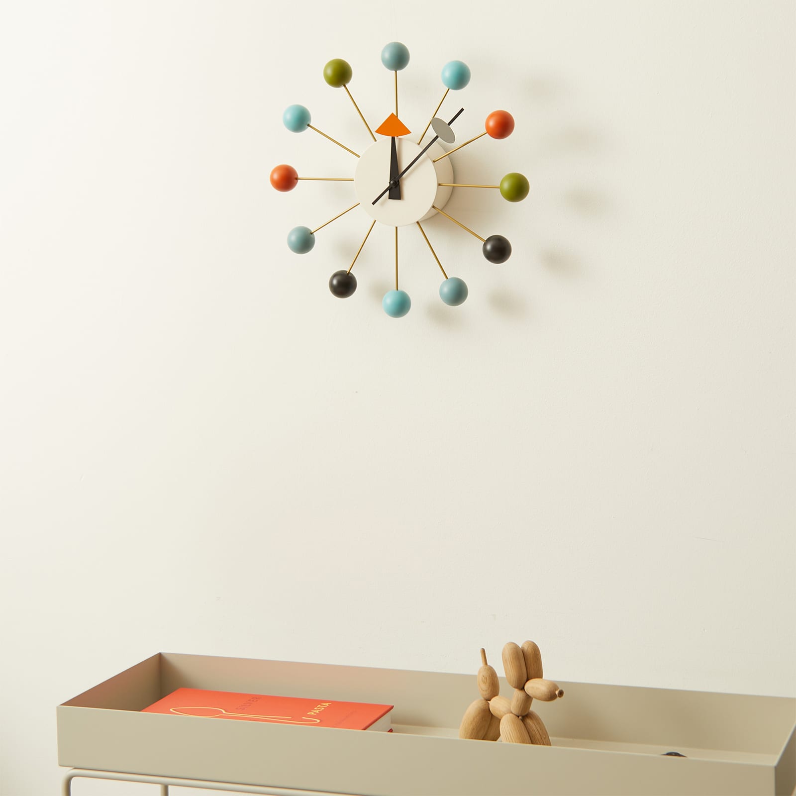 Vitra George Nelson Ball Wall Clock Multi | END. (US)