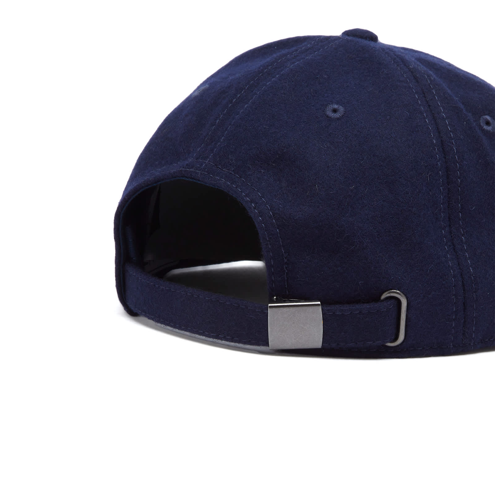 Café Mountain Script Logo Wool Cap Navy | END. (KR)