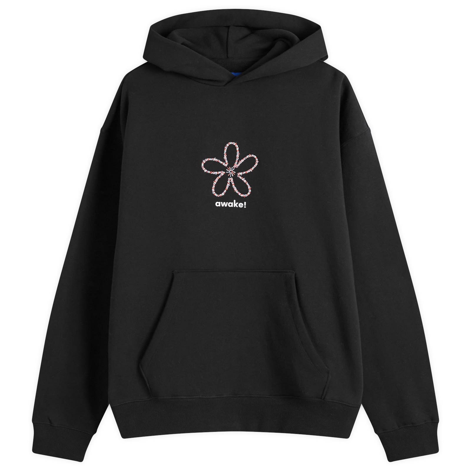 Awake NY Flower Stamp Hoodie Black | END. (HK)