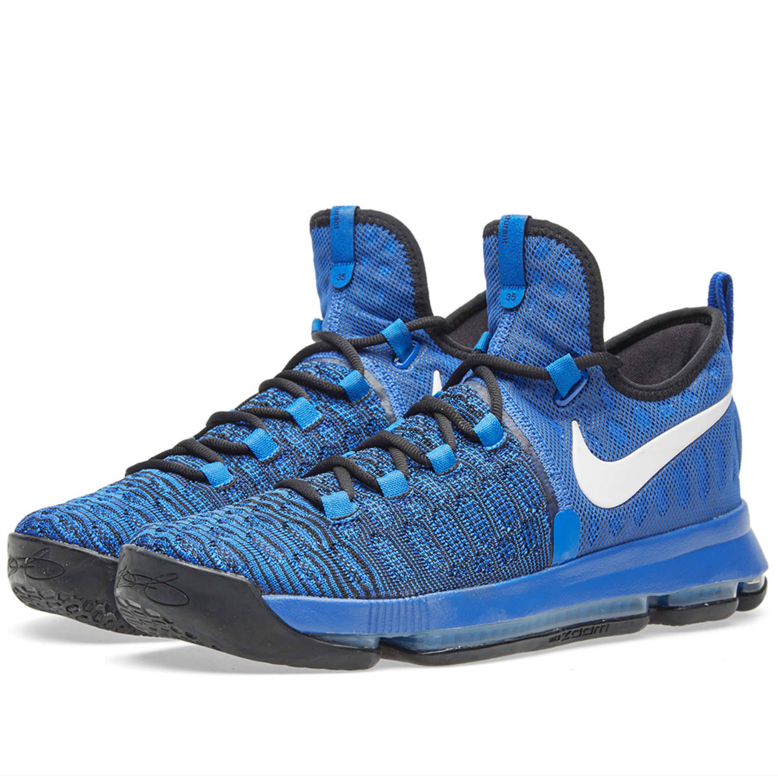 Nike Zoom KD 9 Game Royal, White & Black | END. (AU)
