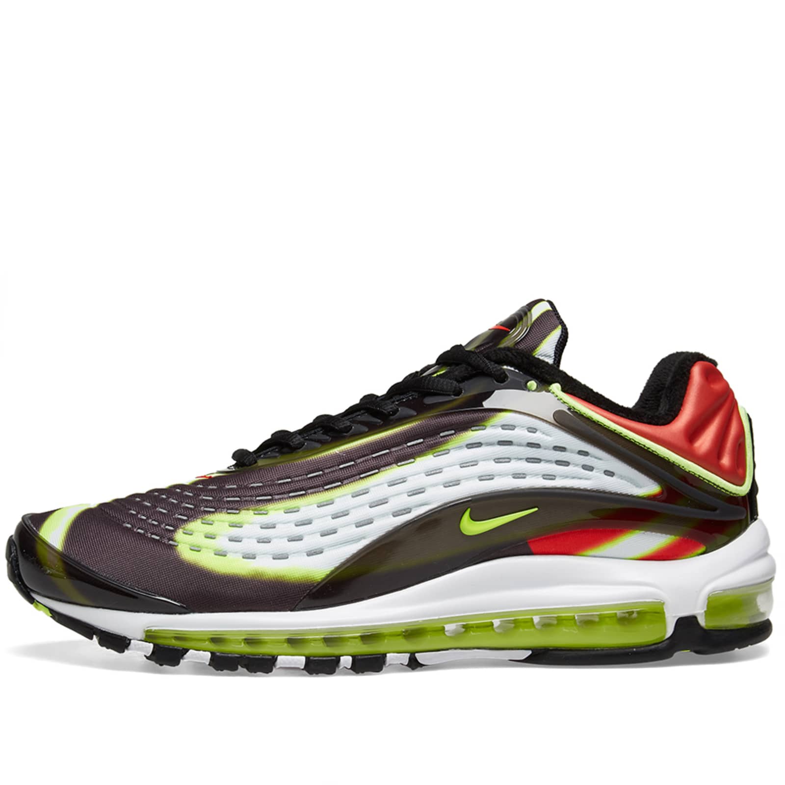 Nike Air Max Deluxe Black, Volt, Red & White | END. (SG)