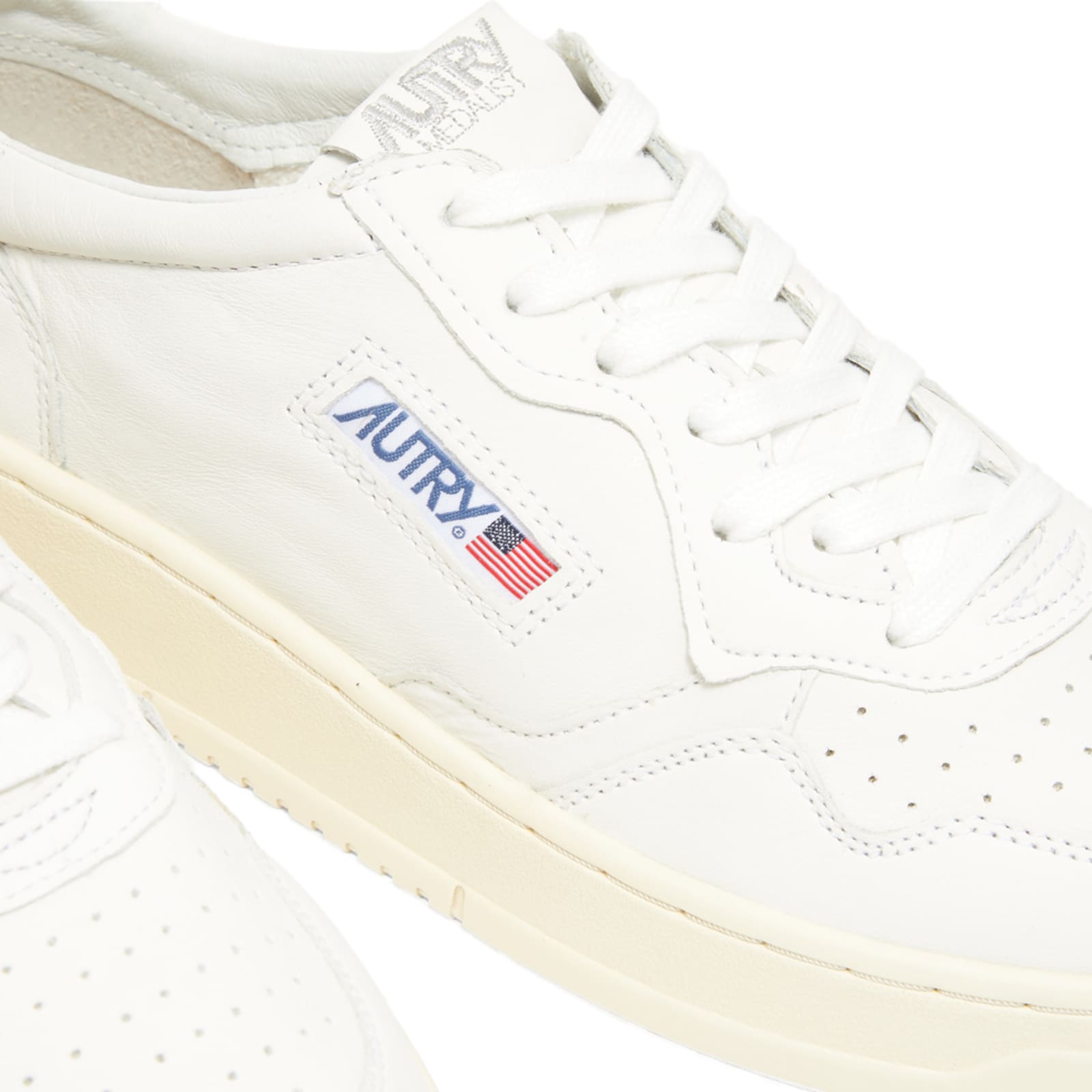 Autry 01 Goat Leather Sneaker Leather White | END.