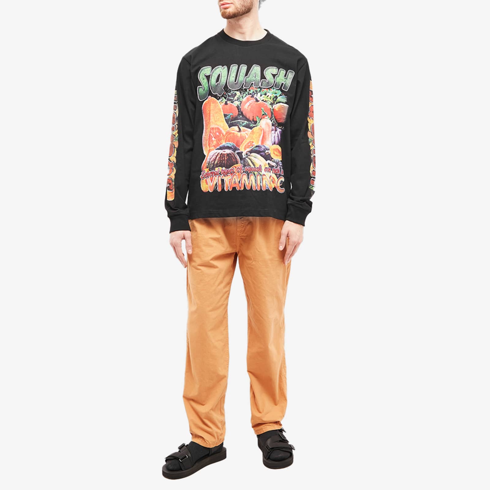 Story mfg. Long Sleeve Squash T-Shirt Pumpkin Appreciator | END.