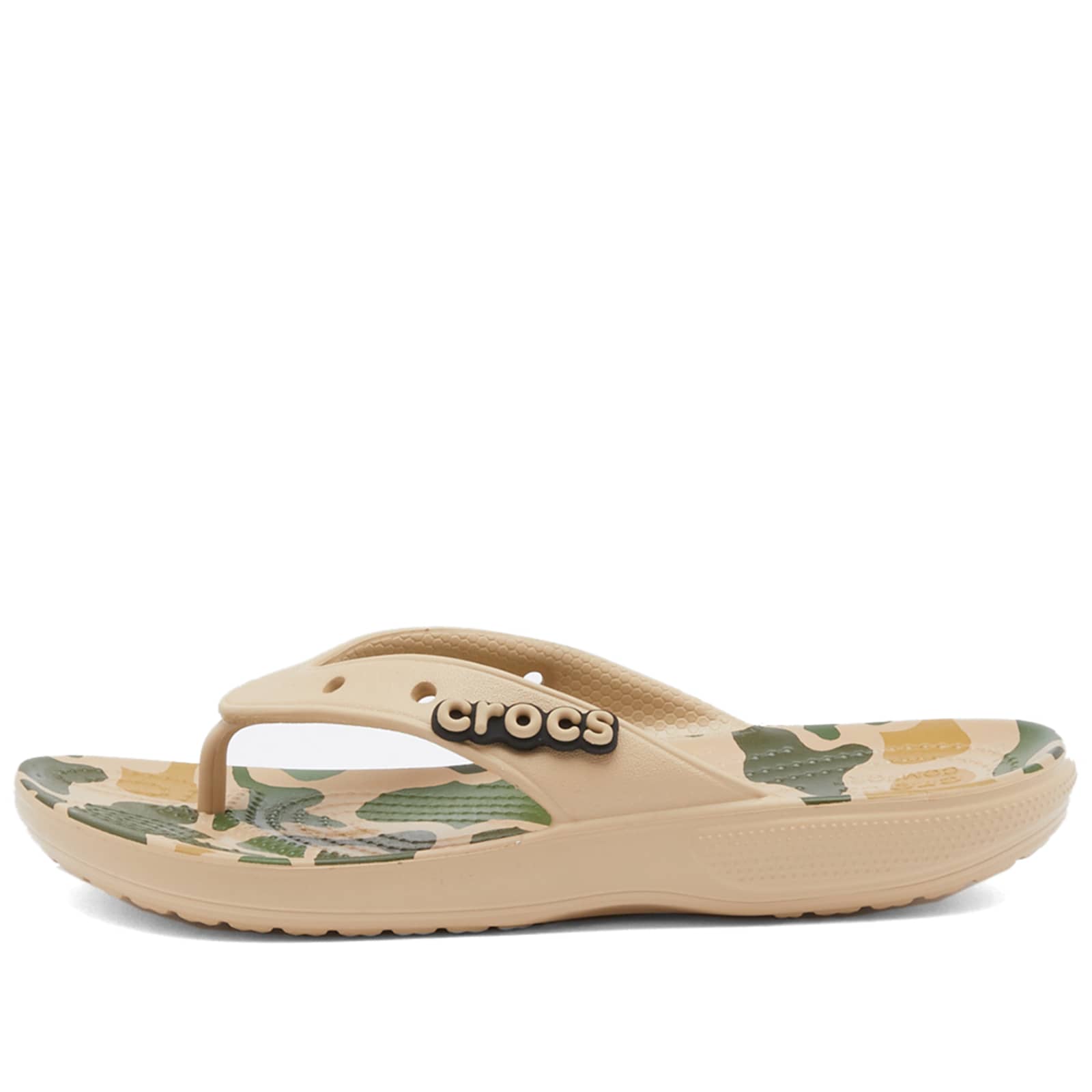 Crocs Classic Crocs Printed Camo Flip Chai & Camo | END. (US)