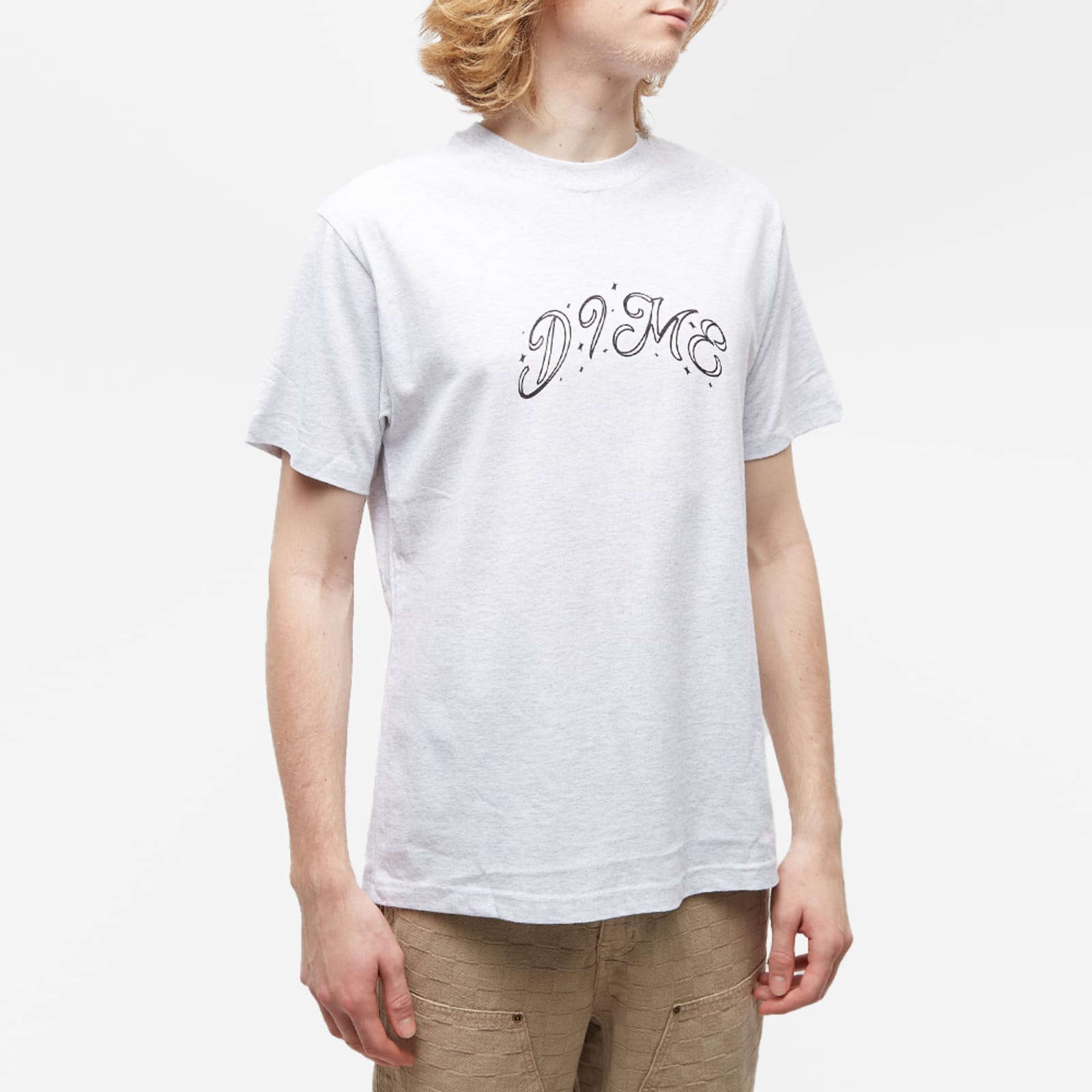 Dime Sparkle T-Shirt Ash | END. (GB)