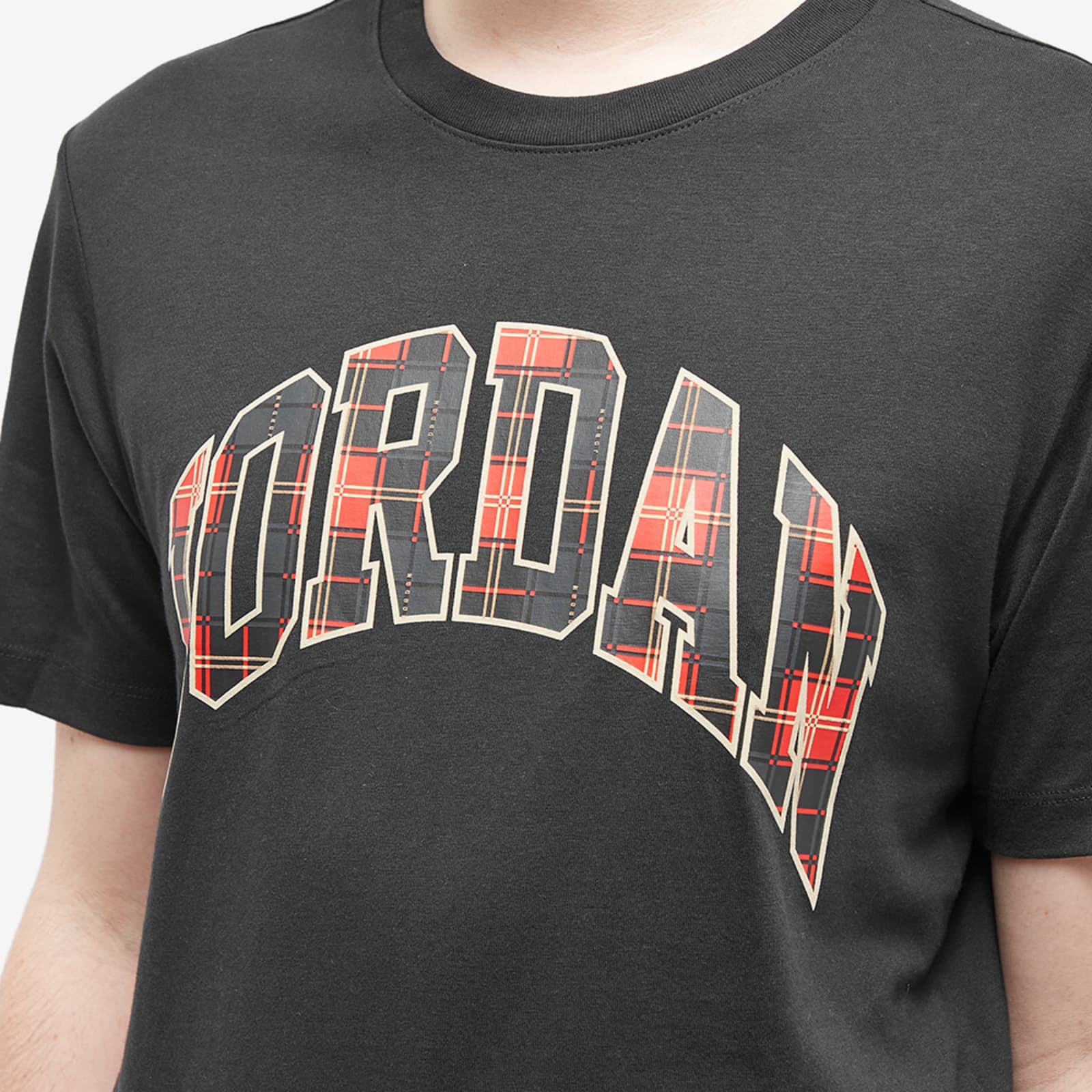 Air Jordan Check Logo T-Shirt Black | END. (GB)