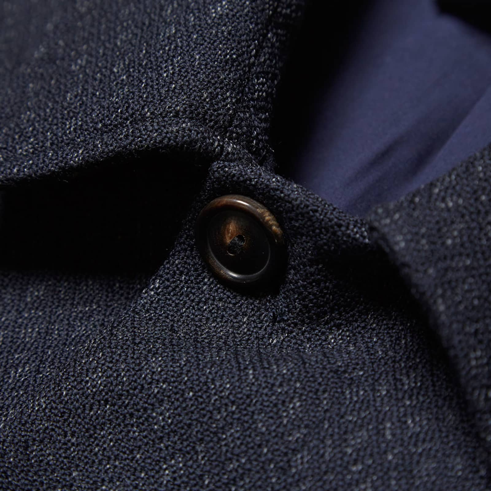 Our Legacy Costume Blouson Navy Jacquard Wool | END.