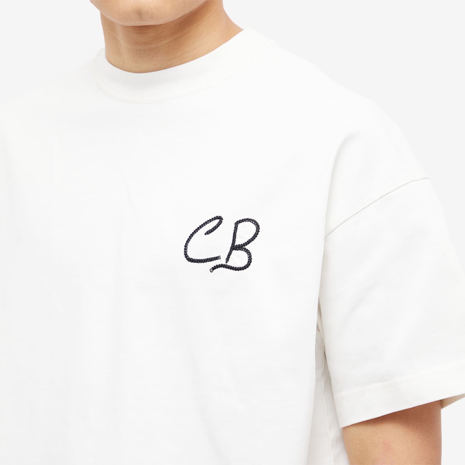 Cole Buxton CB Applique T-Shirt Vintage White | END. (GB)