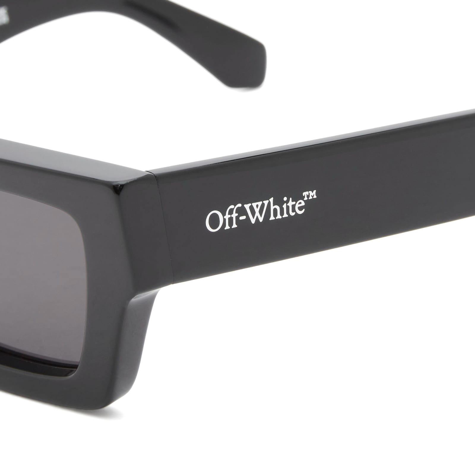 Off-White Manchester Sunglasses Black & Dark Grey | END. (US)