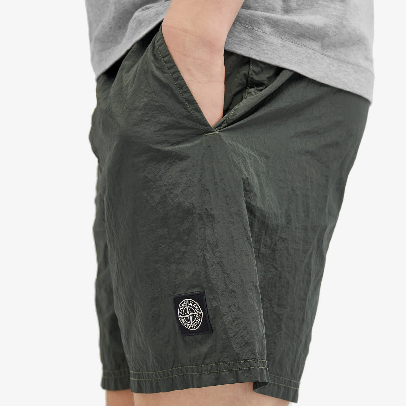 Stone Island Nylon Metal Shorts Musk | END. (US)