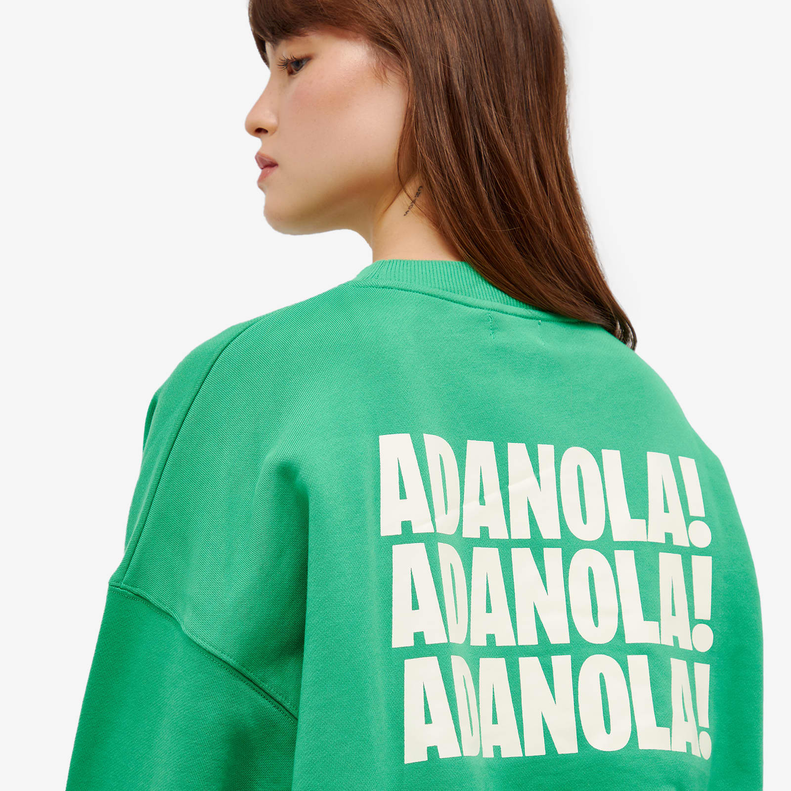 Adanola Resort Sports Oversized Sweatshirt Kelly Green | END. (GB)