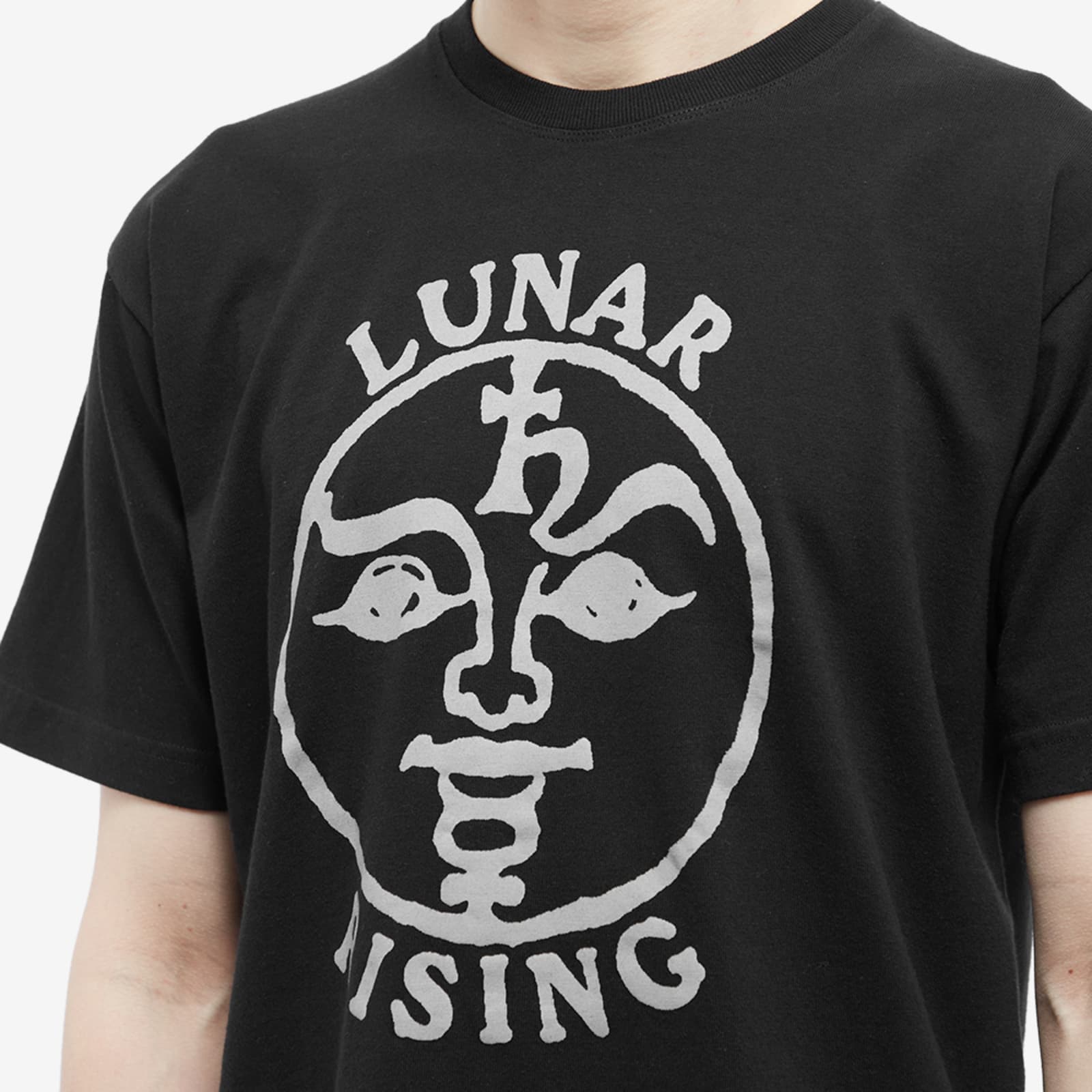 Good Morning Tapes Lunar Rising T-Shirt Acid Black | END. (KR)