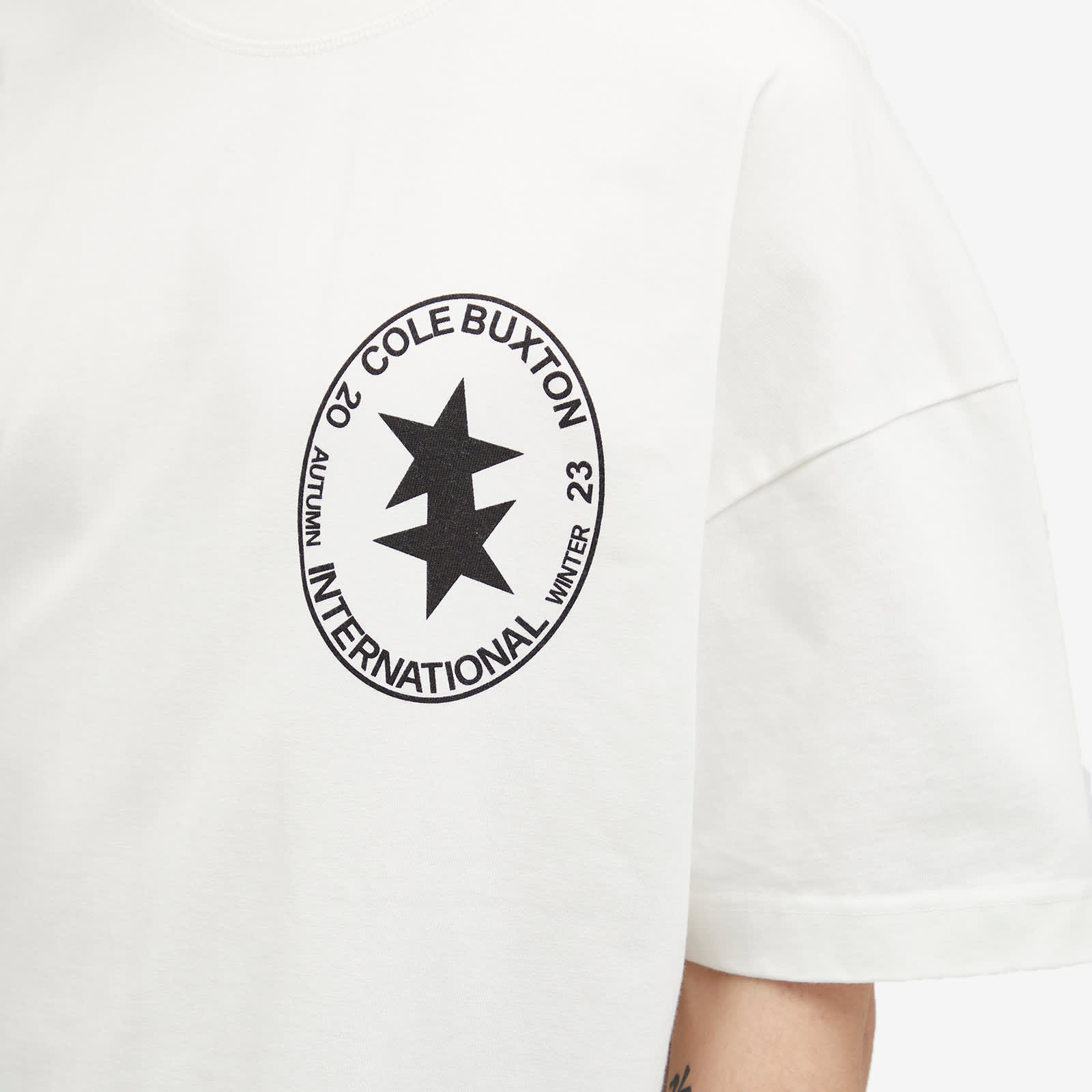 Cole Buxton Crest T-Shirt Vintage White | END. (GB)