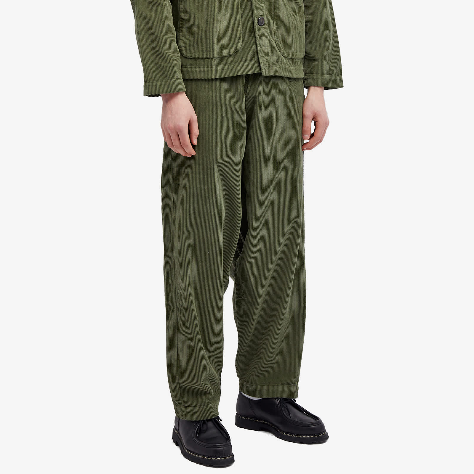 Universal Works Wale Corduroy Braga Pants Olive | END. (HK)