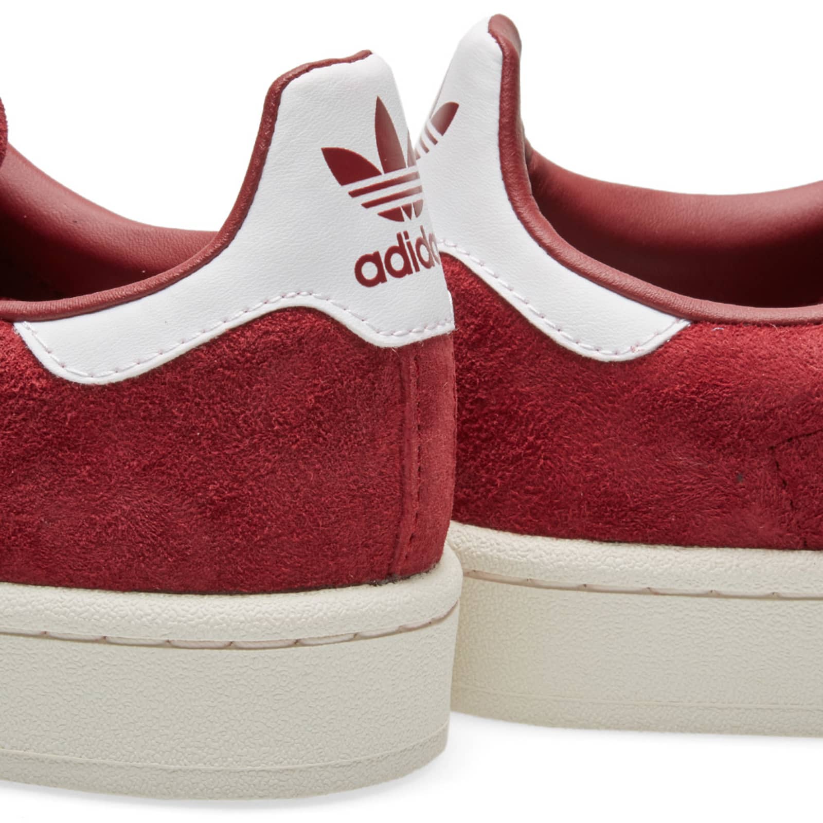 Adidas Campus Collegiate Burgundy & White | END. (US)