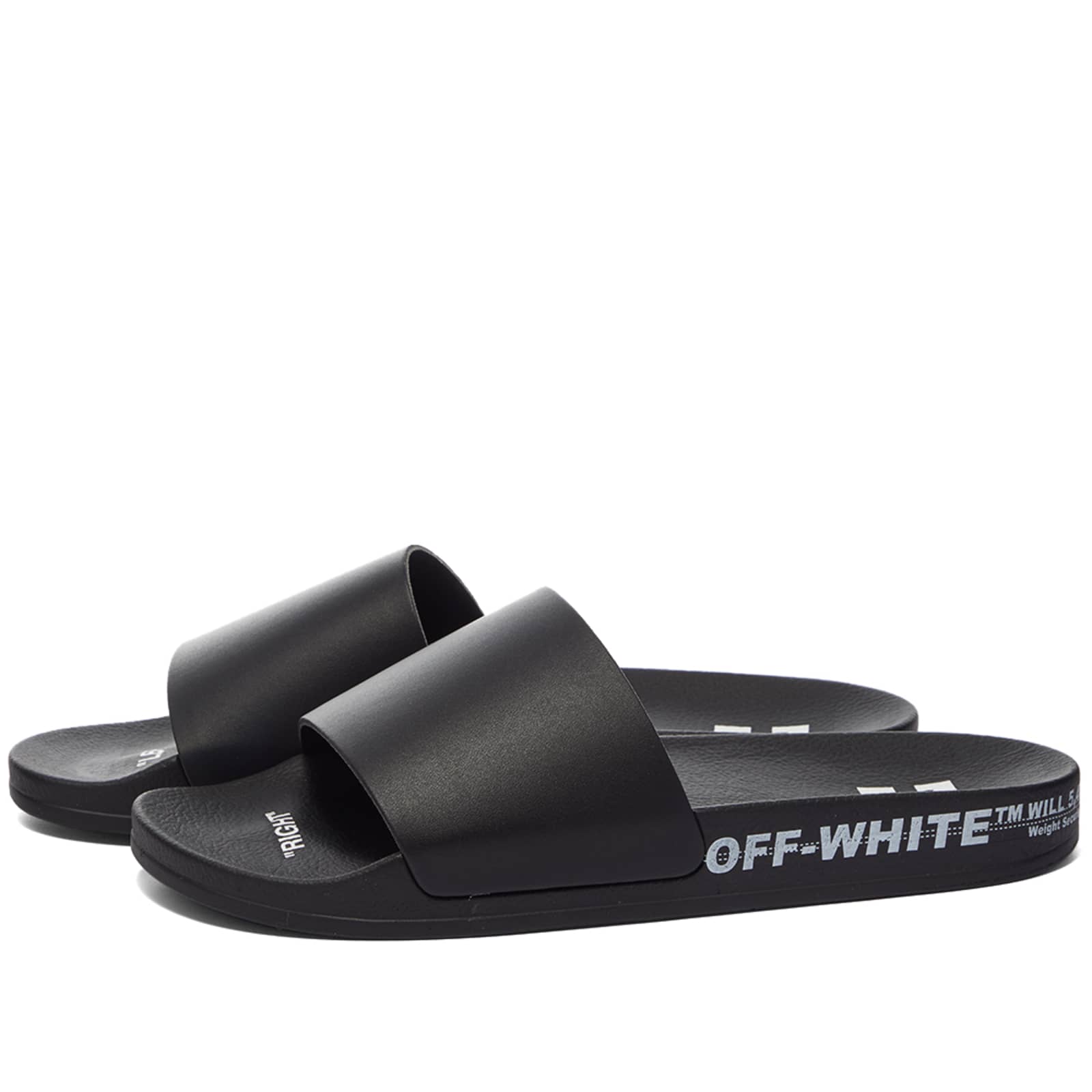 Off-White Industrial Belt Slider Black | END. (US)