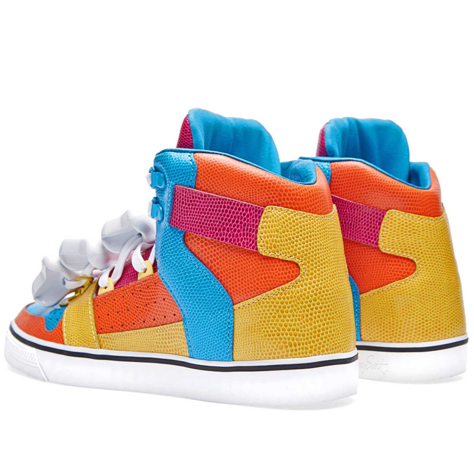 Adidas ObyO x Jeremy Scott Bones Fade Gold & Solar Blue | END.