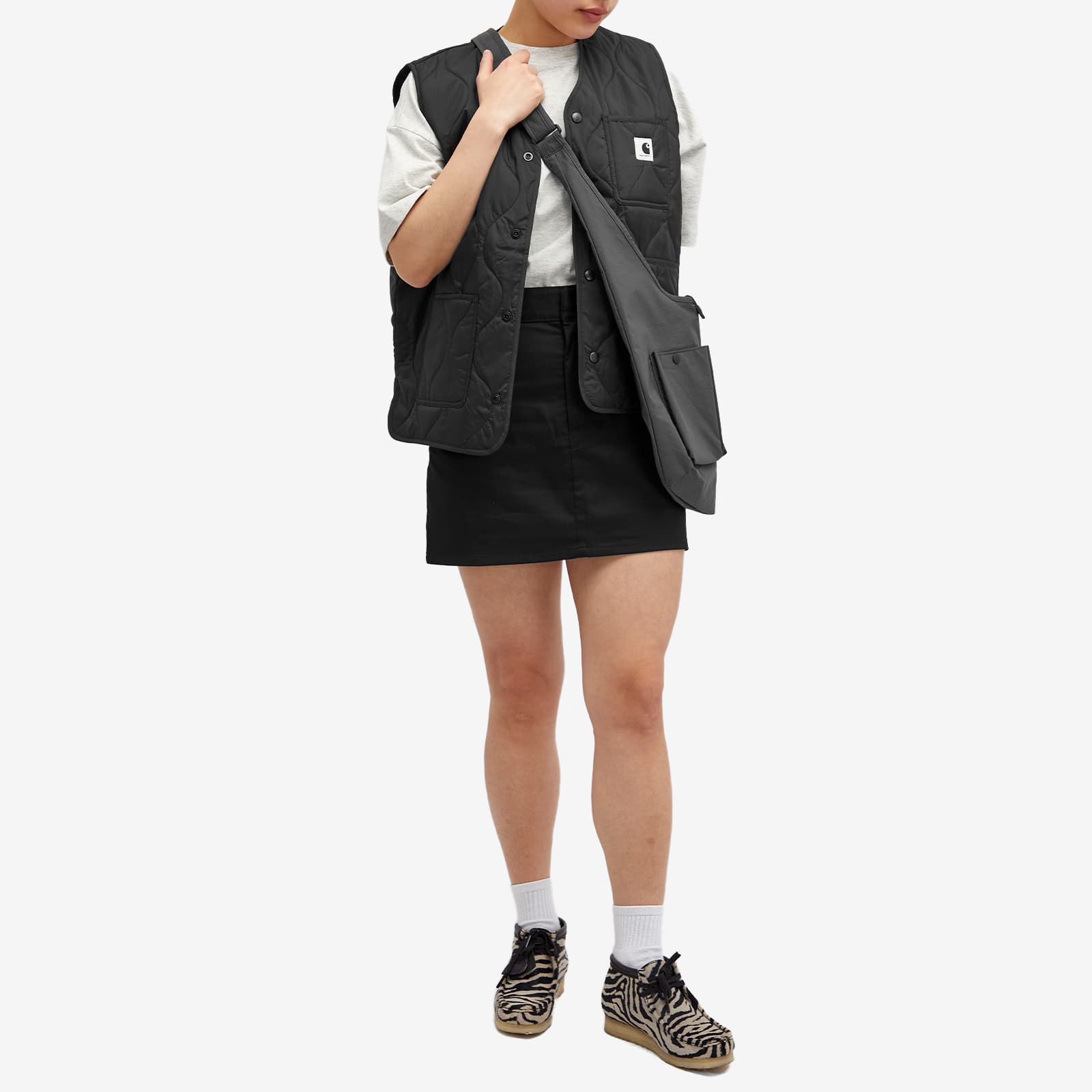Dickies Work Mini Skirt Black End